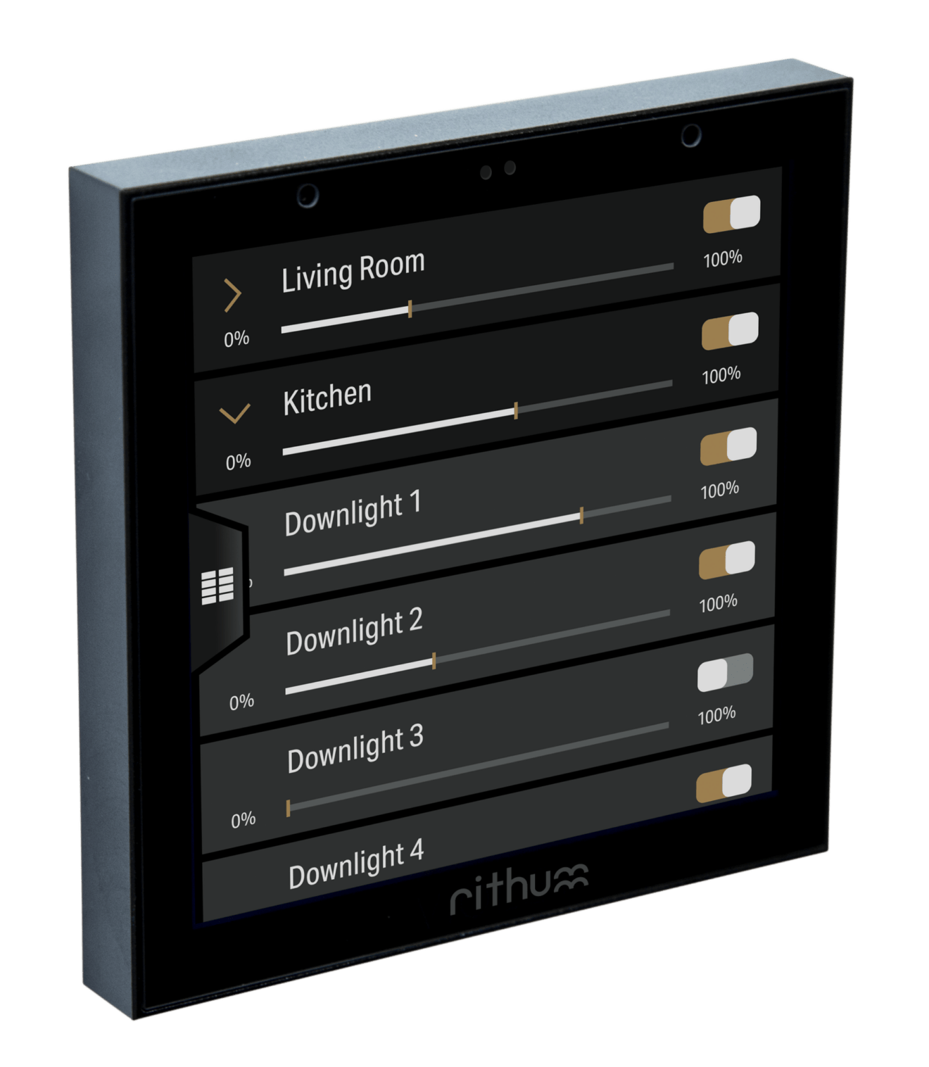 Smart Home Touch Panel | Rithum Switch Pro