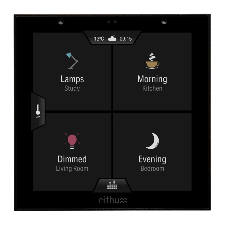 Smart Home Touch Panel | Rithum Switch Pro